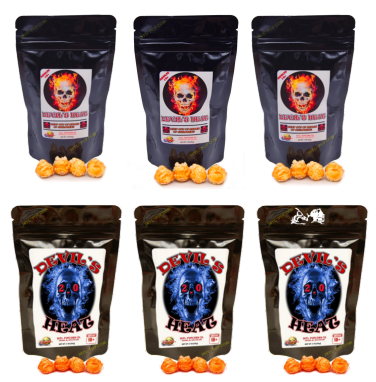 Devil's Heat Popcorn Challenge Bag! | International Popcorn Co.