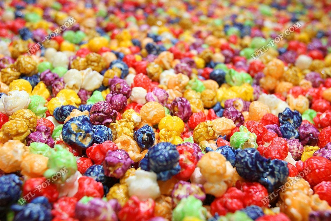 COLORED POPCORN FLAVOR(s) | International Popcorn Co.