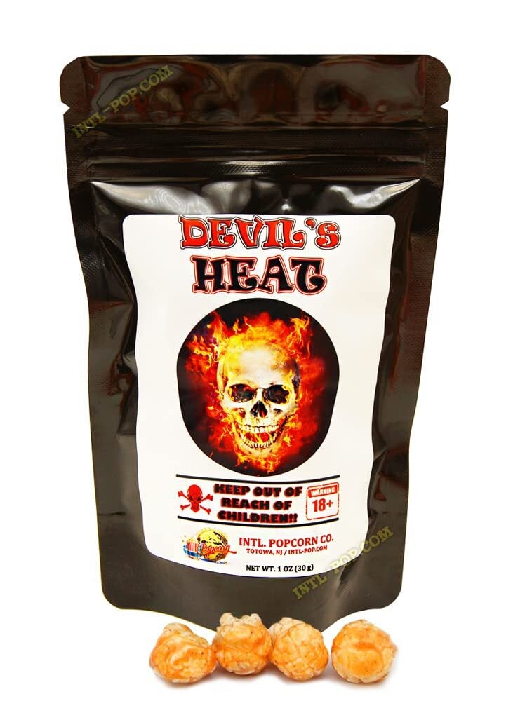 Devil's Heat Popcorn Challenge Bag! | International Popcorn Co.