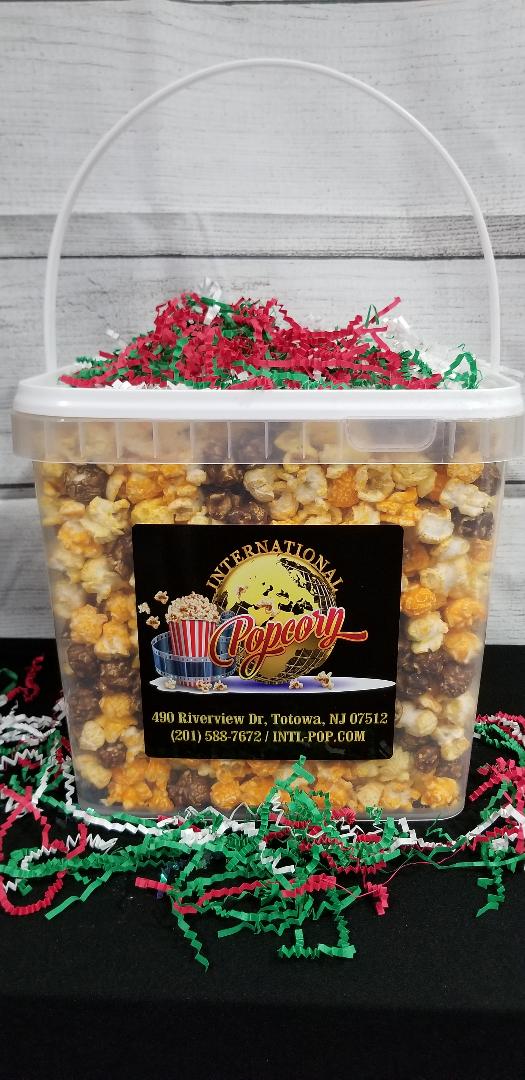 SQUARE Popcorn Bucket GIFT 2.75 Gallons (6 minimum purchase required ...