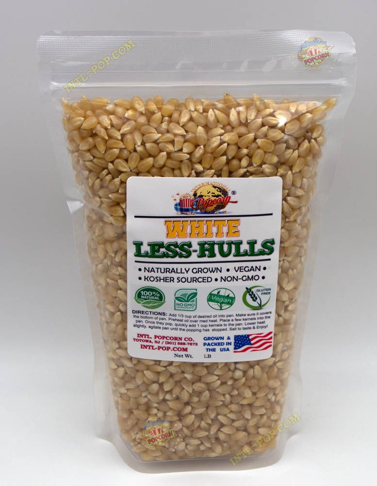 Exclusive Offer for our Premium White Less-Hulls Popping Seeds! | International Popcorn Co.